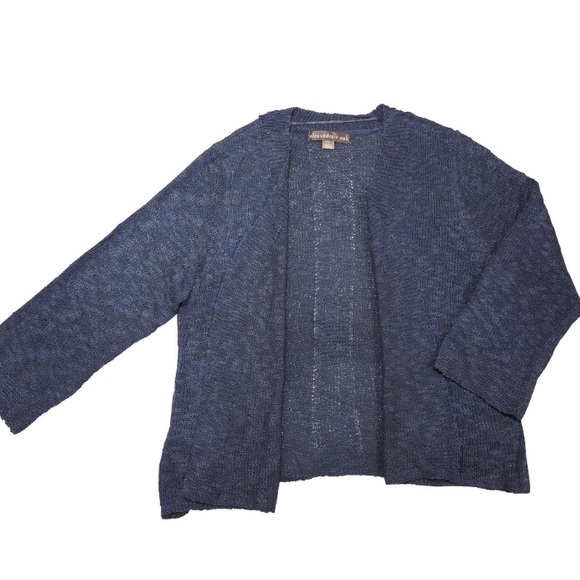alexandra & oak | Sweaters | Alexandra Oak Navy Open Front Cardigan ...